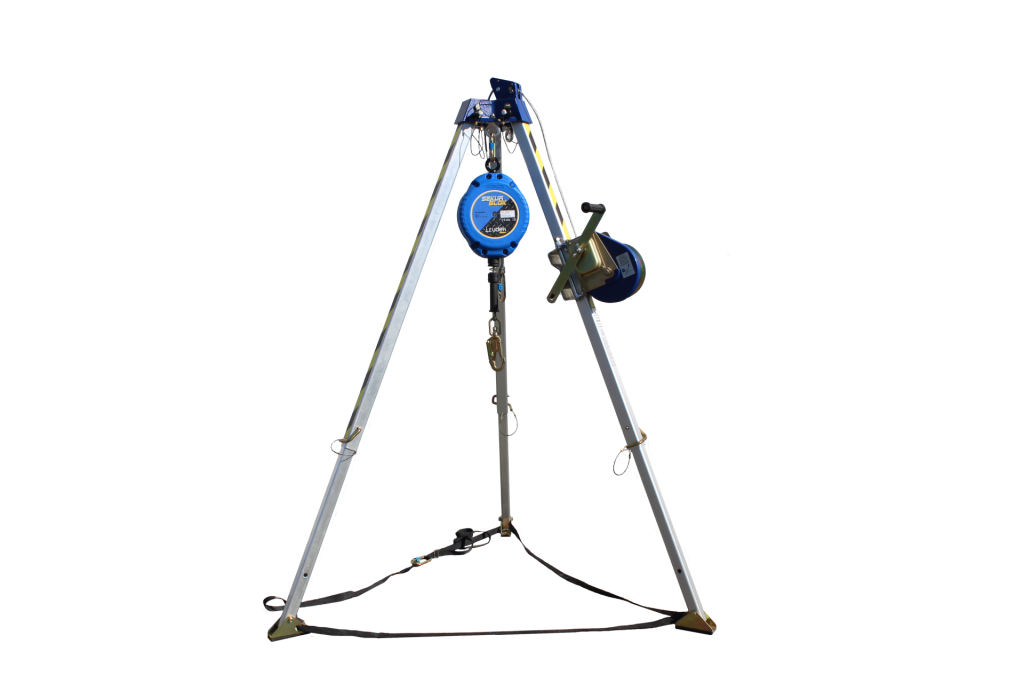 Tripode Con Winch Y Retractil 20 Metros - Garimport